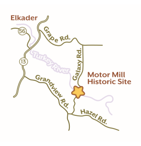 Location & Directions – Motor Mill Historic Site